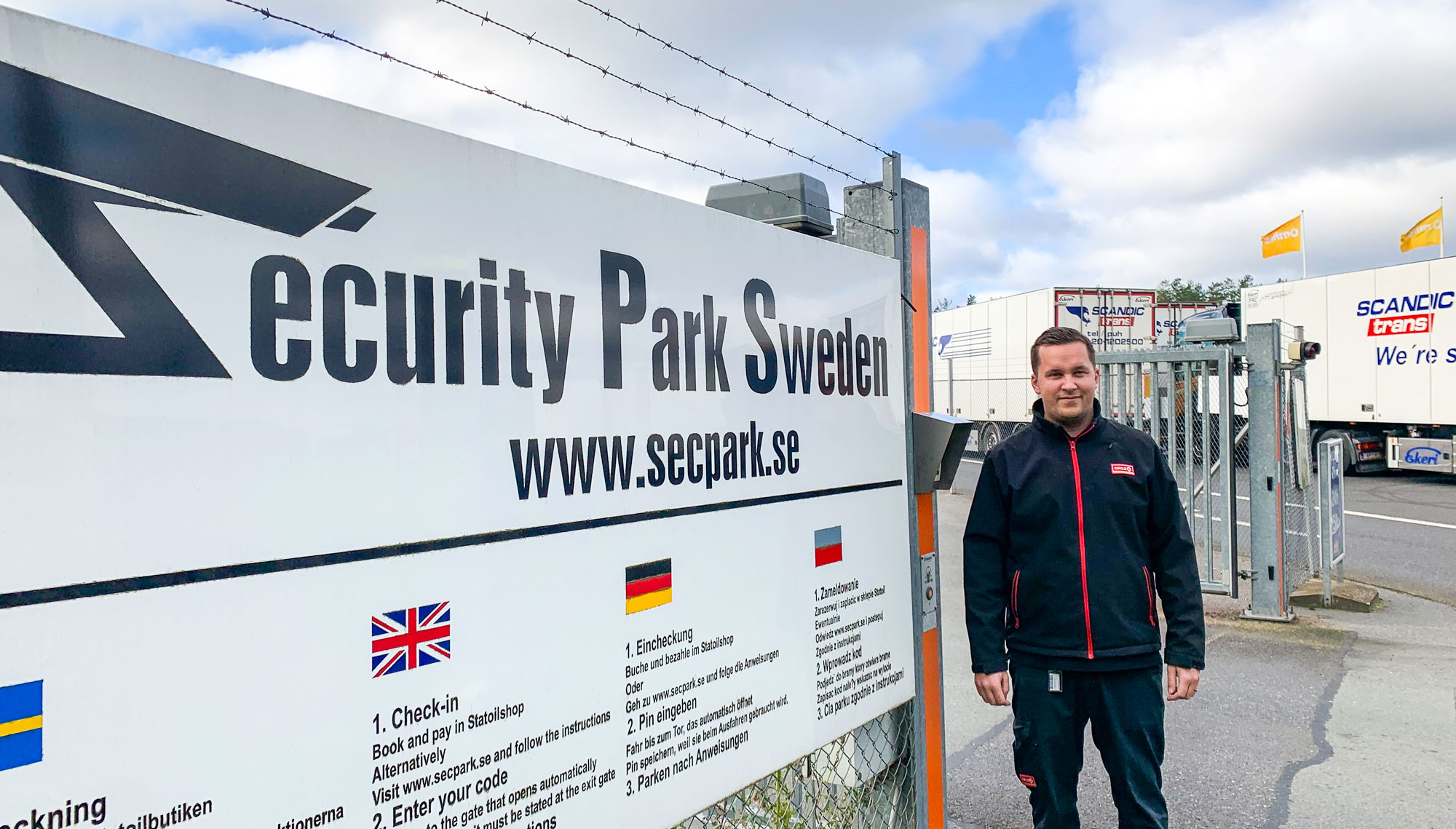 Security Park Sweden – Sveriges säkraste lastbilsparkering - Tidsmaskinen